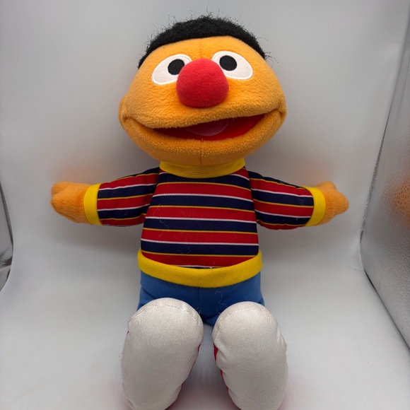 Sesame Street | Toys | Sesame Street Ernie Character 4 Plush Stuffed ...